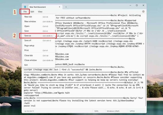 Hướng dẫn Activate Office 2016 bằng CMD không phải Crack